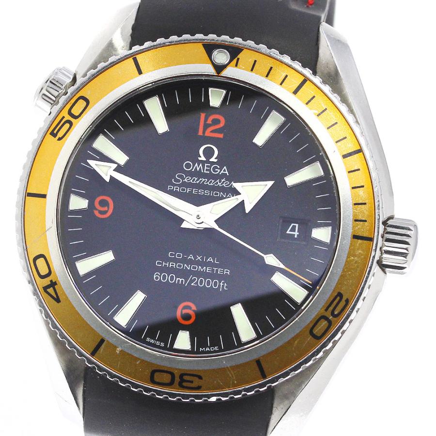 オメガ OMEGA 2909.50.82 シーマスター600 プラネットオーシャン コーアクシャル 自動巻き メンズ 保証書付き_744056 ...