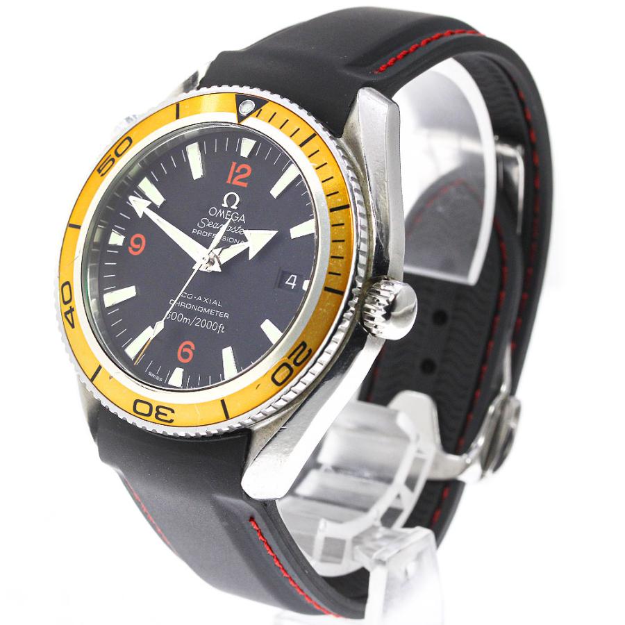 オメガ OMEGA 2909.50.82 シーマスター600 プラネットオーシャン コーアクシャル 自動巻き メンズ 保証書付き_744056 ...