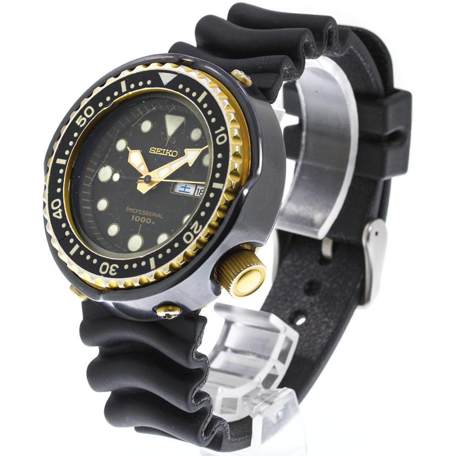 SEIKO（セイコー） SEIKO 7C46-7009 プロフェッショナル ツナ缶 デイデイト クォーツ メンズ _744110 ...