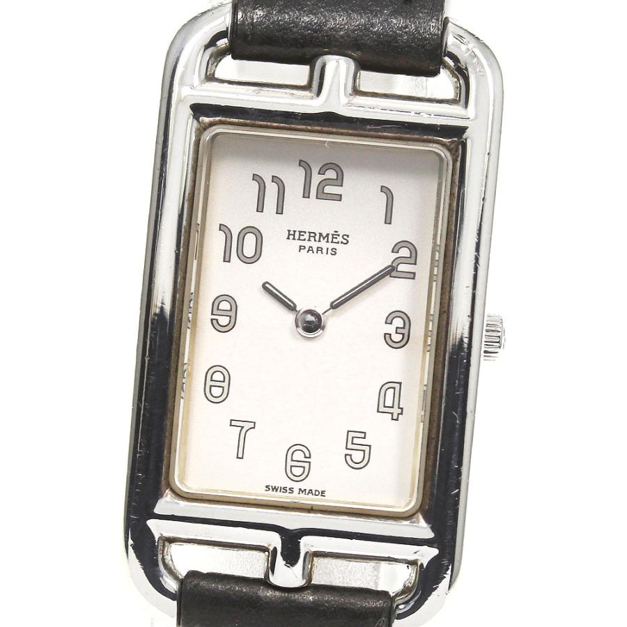HERMES エルメス NA1.250 ナンタケット クォーツ レディース _744328 : CLOSER Yahoo!ショップ - 通販 - Yahoo!ショッピング