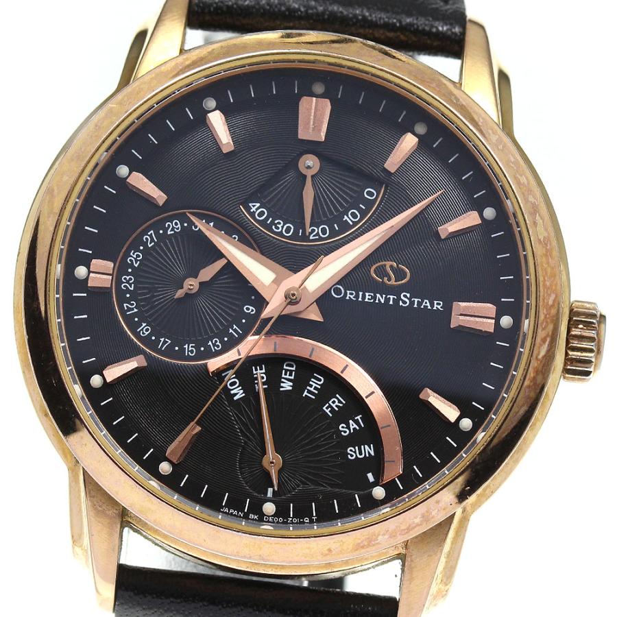 ORIENT オリエント DE00-E0-B オリエントスター パワーリザーブ デイデイト 自動巻き メンズ _744427【ev15】 : CLOSER Yahoo!ショップ - 通販 ...