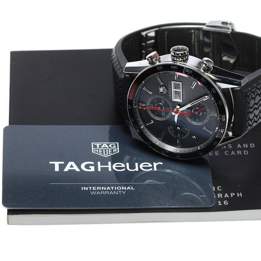 TAG HEUER タグホイヤー CV2A1M.FT6033 カレラ タキメーター クロノグラフ 自動巻き メンズ 良品 保証書付き ...