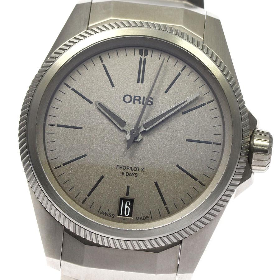 ORIS オリス 7778 プロパイロットX デイト 自動巻き メンズ 極美品 箱・保証書付き_744530 : CLOSER Yahoo ...
