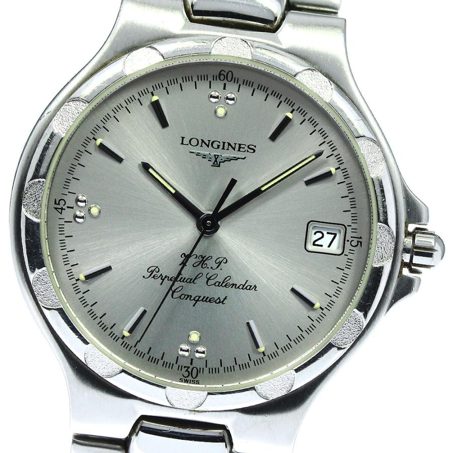 LONGINES ロンジン L1.627.4 コンクエスト パーペチュアルカレンダー クォーツ メンズ 保証書付き_744689 : CLOSER Yahoo!ショップ - 通販 ...