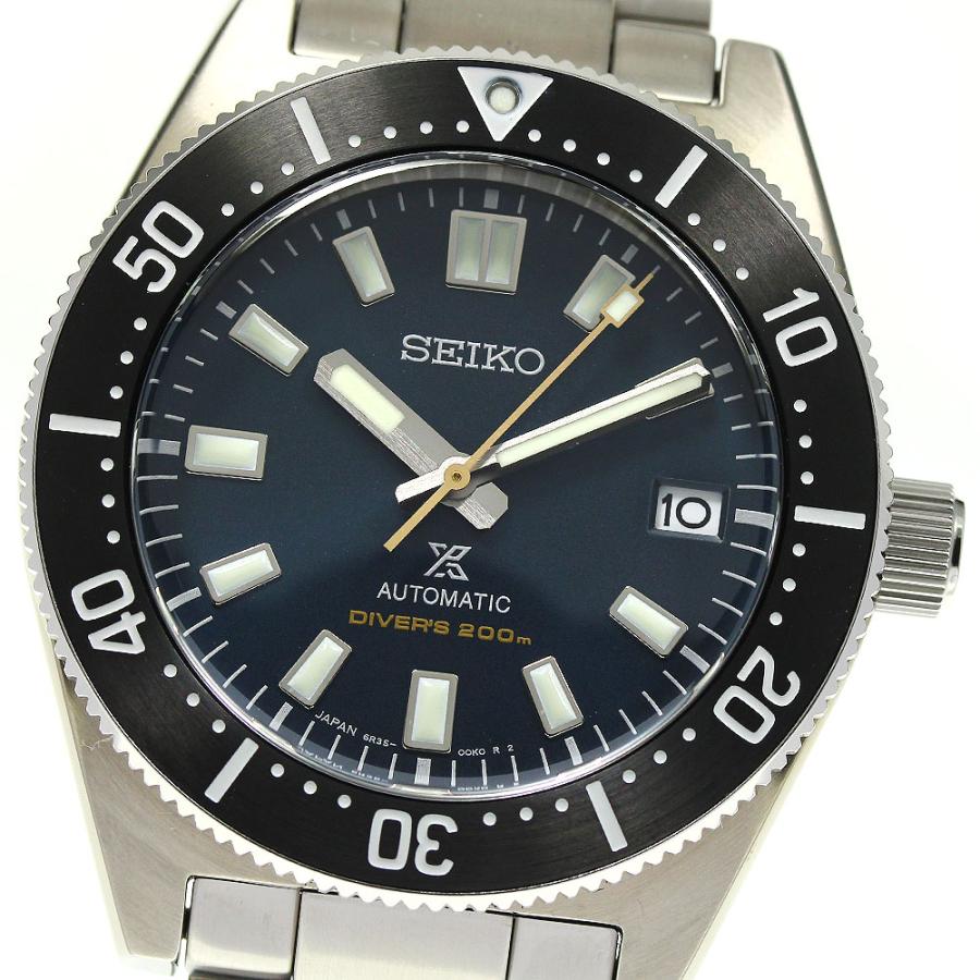 セイコー SEIKO SBDC107/6R35-00W0 プロスペックス ダイバーズ デイト 55周年記念モデル 自動巻き メンズ 極美品 箱 ...