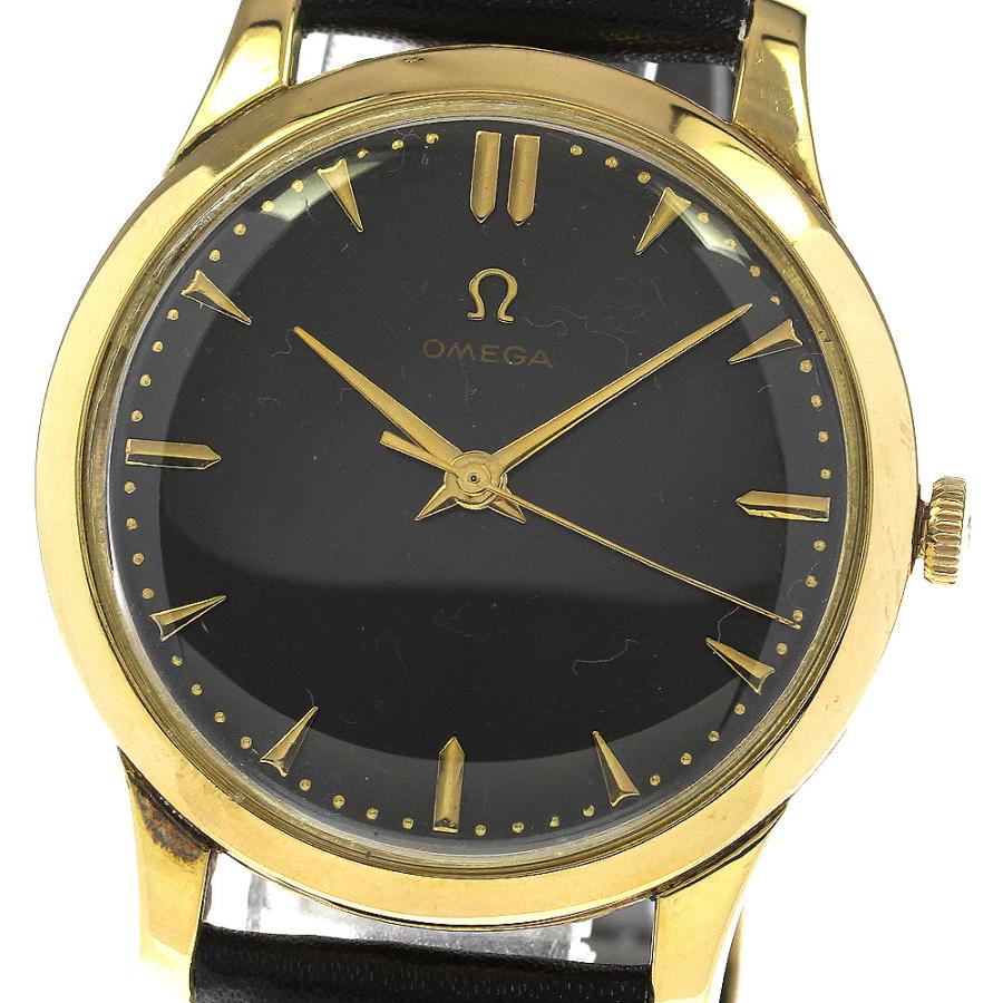 OMEGA オメガ 153.712 ヴィンテージ K18YG cal.284 手巻き メンズ _745071 : CLOSER Yahoo ...