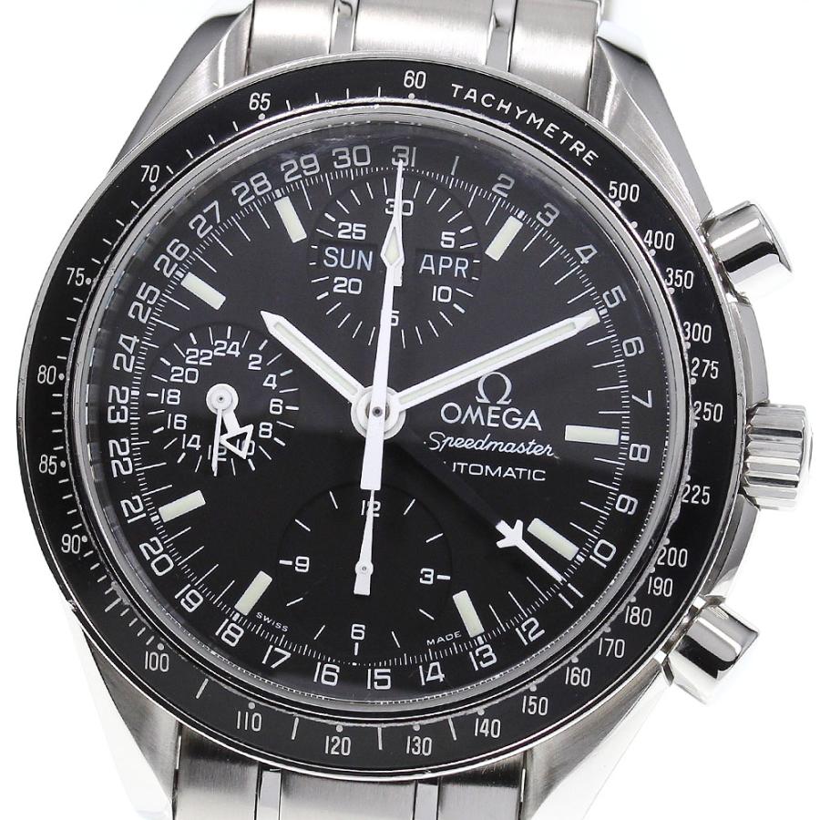 オメガ OMEGA 3520.50 スピードマスター マーク 40 コスモス トリプルカレンダー 自動巻き メンズ 保証書付き_745221 ...
