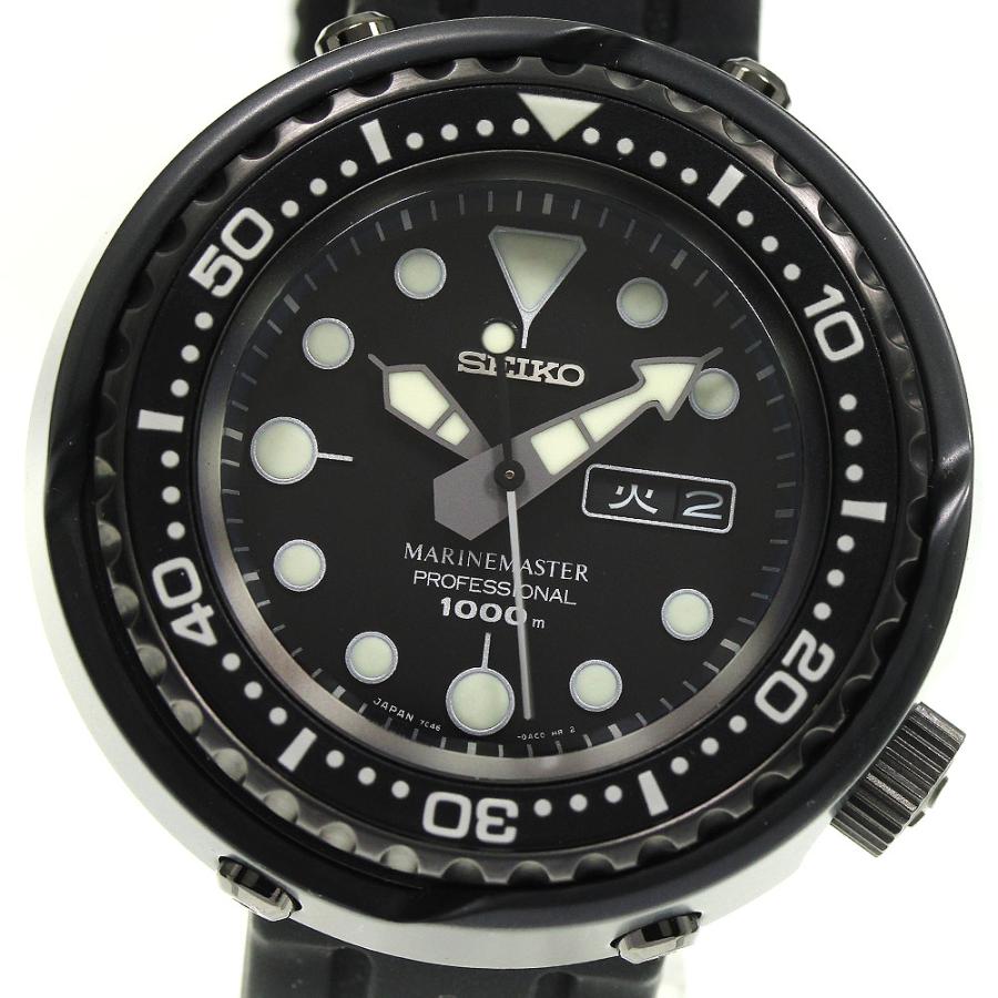 SEIKO（セイコー） SEIKO 7C46-0AA0/SBBN013 プロスペックス マリーンマスター デイデイト クォーツ メンズ 極美品 ...