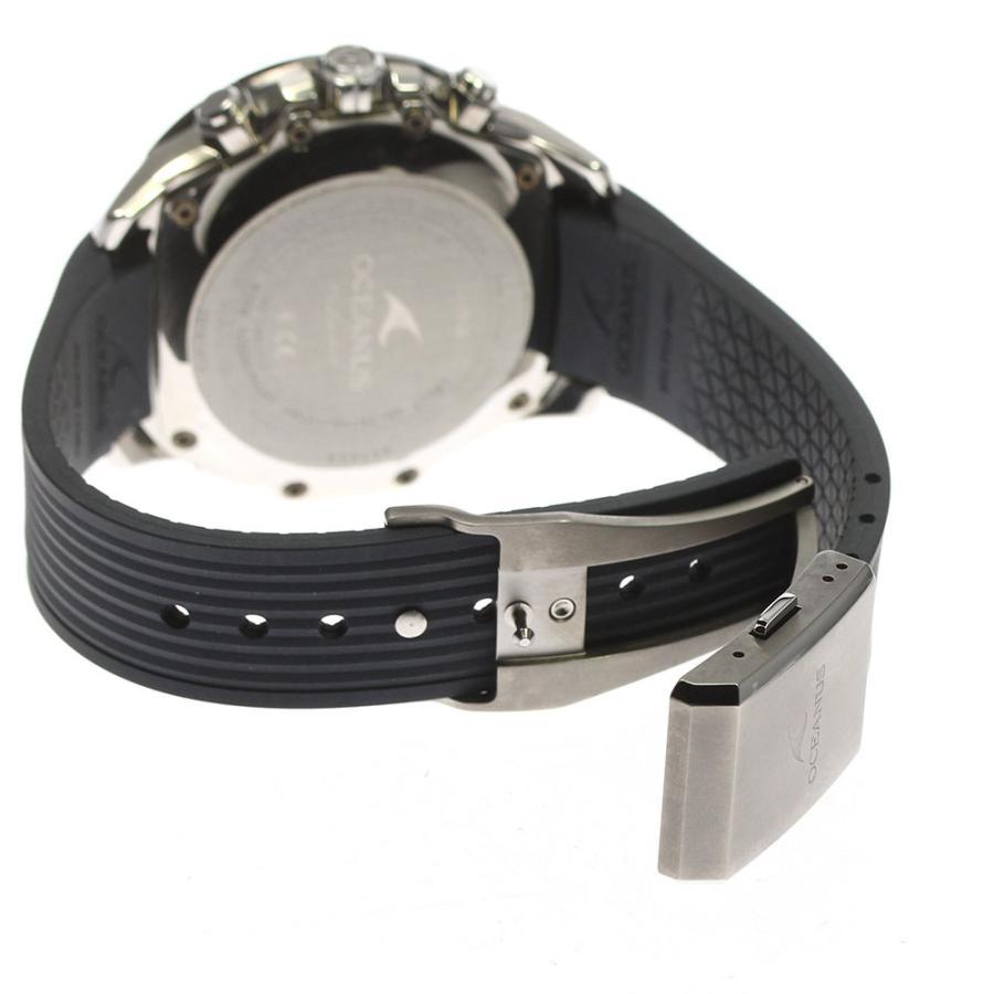 CASIO カシオ OCW-P2000C-2AJF オシアナス カシャロ クロノグラフ ソーラー電波 メンズ 美品 箱・保証書付き ...
