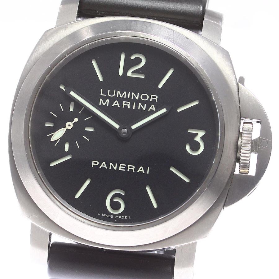 パネライ PANERAI PAM00177 ルミノールマリーナ スモールセコンド 手巻き メンズ _745937 : 745937 ...