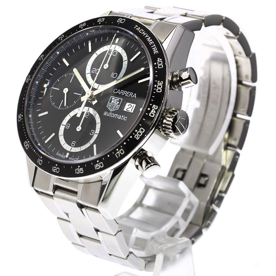 TAG HEUER タグホイヤー CV2010-2 カレラ クロノグラフ デイト 自動巻き メンズ 良品 _746289 : CLOSER Yahoo!ショップ - 通販 - Yahoo!ショッピング