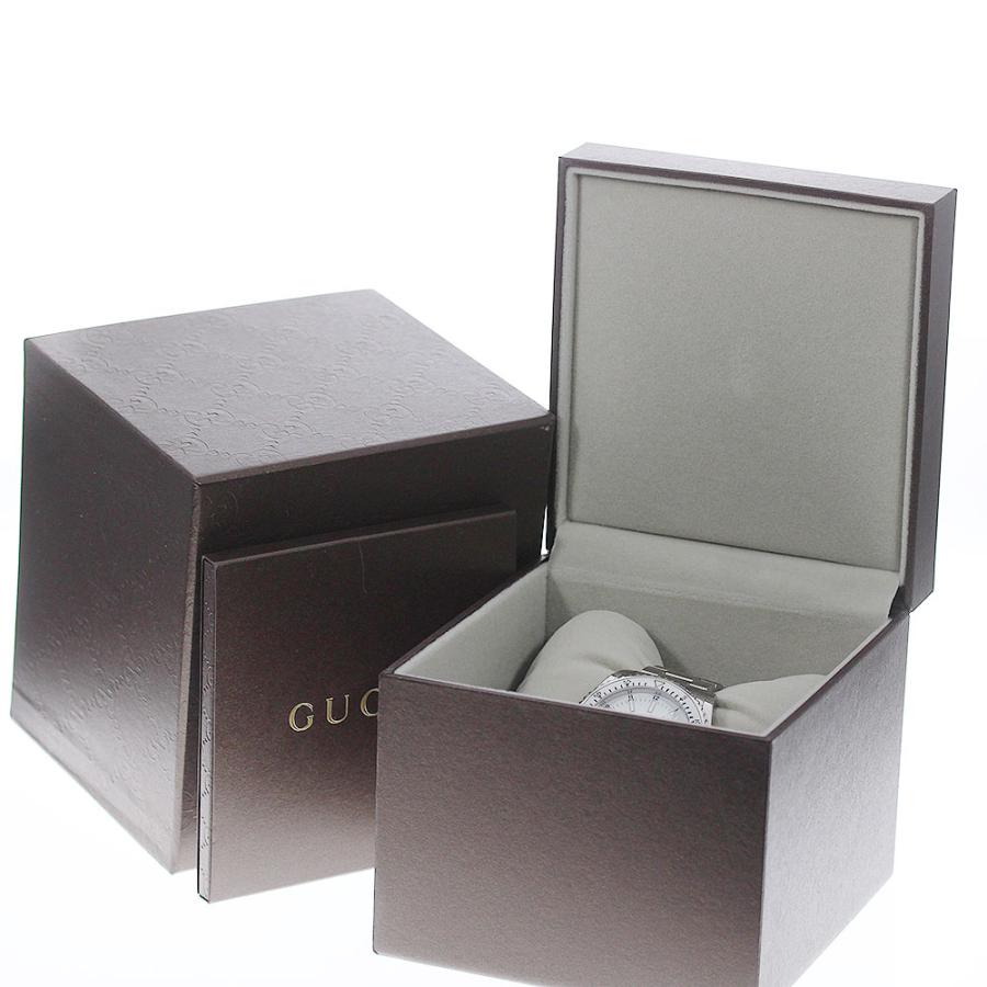 GUCCI（グッチ） GUCCI YA136302/136.3 ダイヴ デイト クォーツ メンズ 極美品 箱・保証書付き_746881 ...