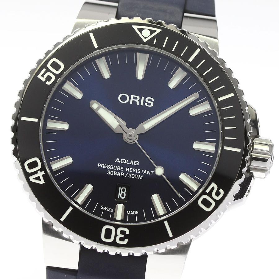 ORIS オリス 7730 アクイス デイト 自動巻き メンズ 美品 箱・保証書付き_746917 : CLOSER Yahoo!ショップ ...