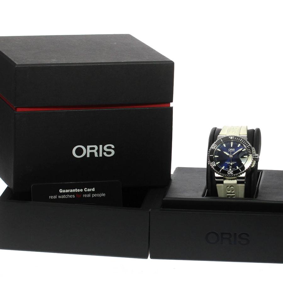 ORIS オリス 7653 アクイス デイト 自動巻き メンズ 箱・保証書付き_746998 : CLOSER Yahoo!ショップ - 通販 - Yahoo!ショッピング