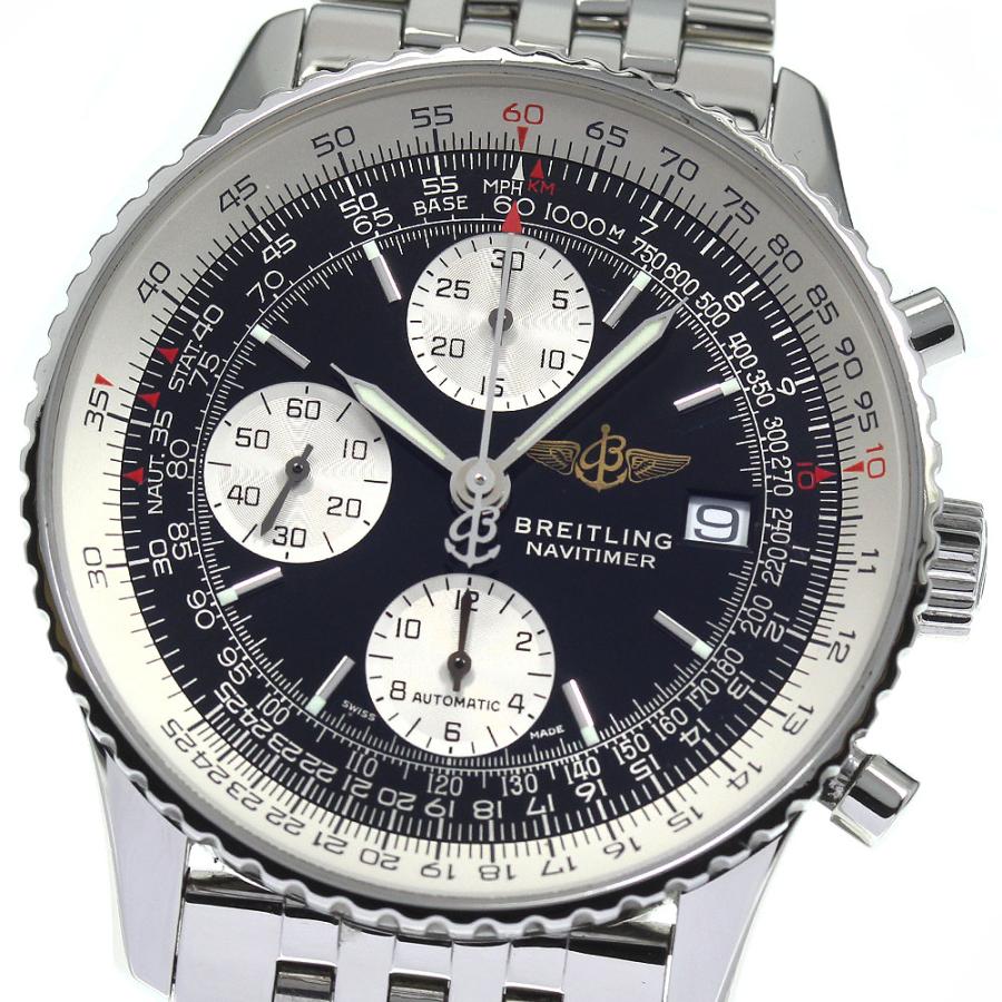ブライトリング BREITLING A13322 ナビタイマー クロノグラフ デイト 自動巻き メンズ 良品 箱付き_747119 :747119:CLOSER Yahoo!ショップ - 通販 ...