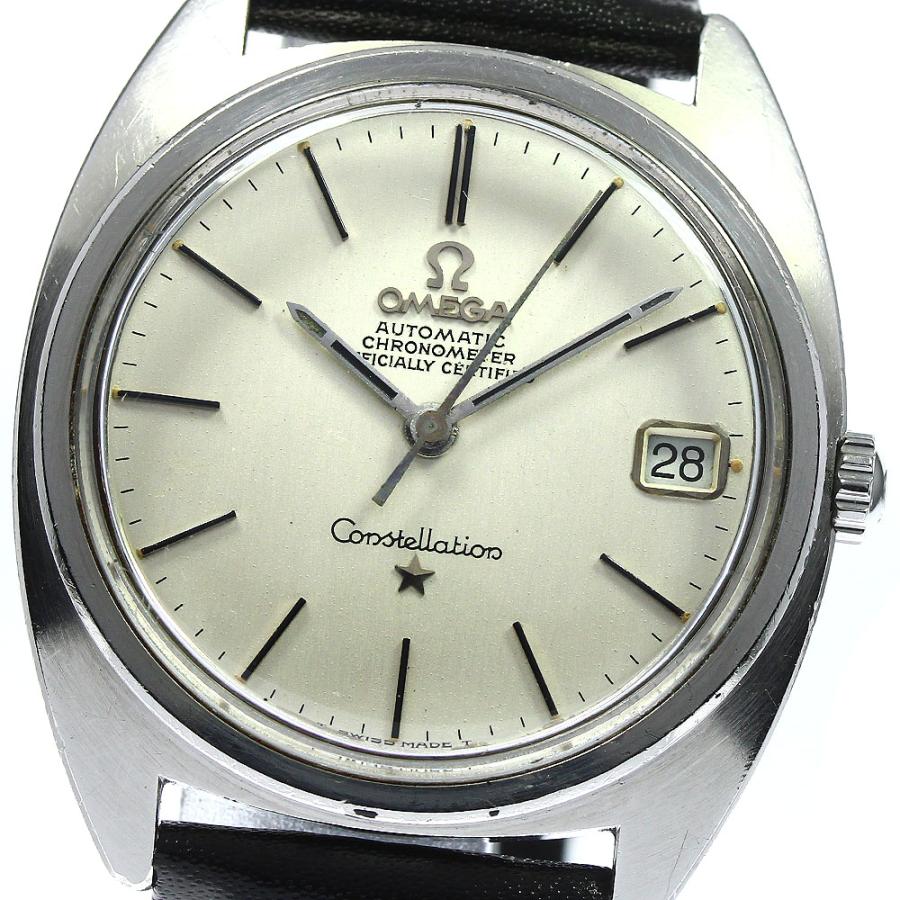 OMEGA 訳あり オメガ 168.017 コンステレーション デイト cal.564 自動巻き メンズ _747122 : CLOSER ...