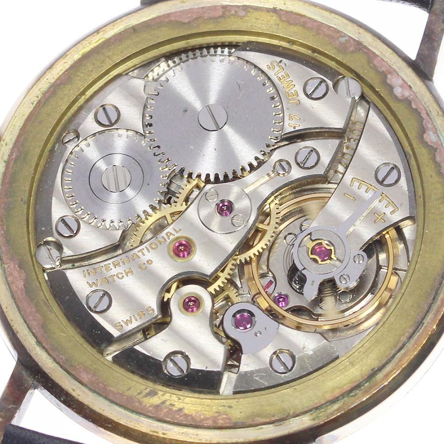 IWC SCHAFFHAUSEN cal.89 K18YG 手巻き メンズ _747266 : CLOSER Yahoo!ショップ - 通販 ...