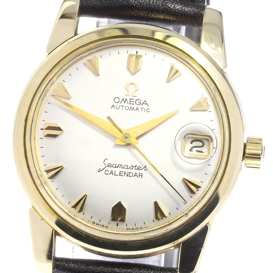 OMEGA オメガ 2849-10SC シーマスター デイト Cal.503 自動巻き メンズ _748095 : CLOSER Yahoo ...