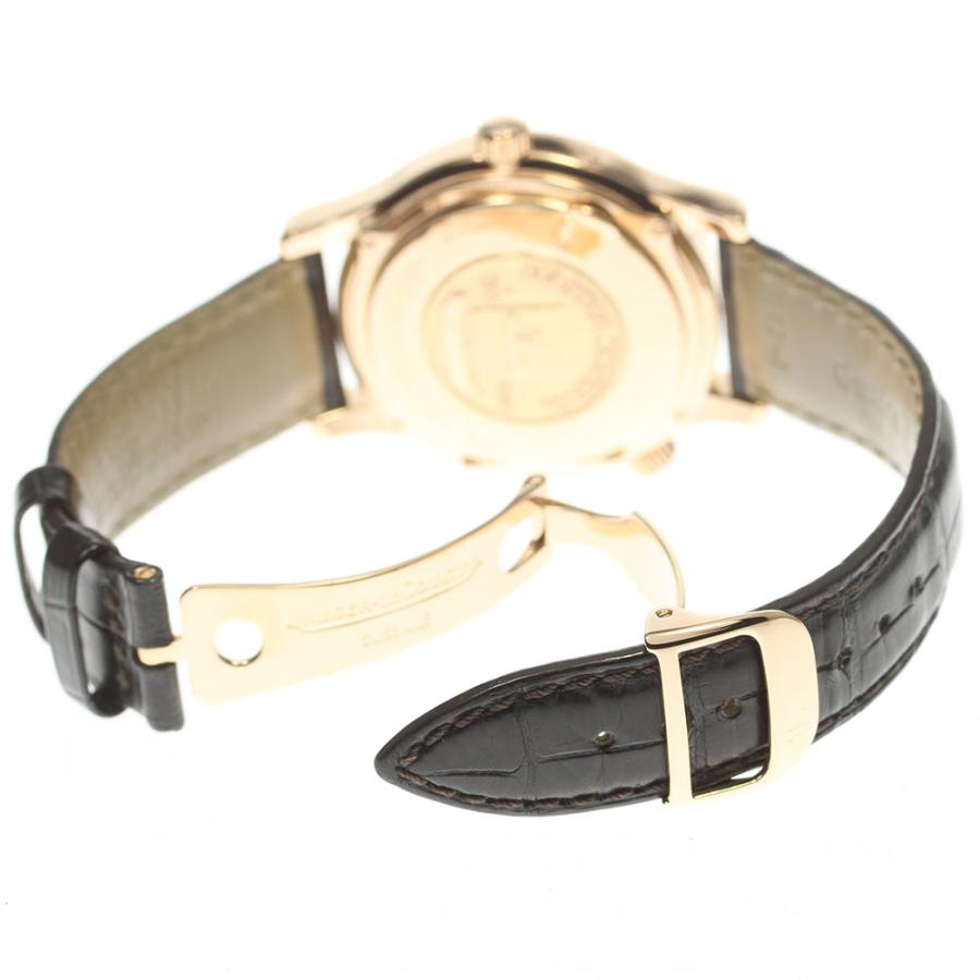 JAEGER-LECOULTRE メーカーOH済☆ジャガー・ルクルト Q1422420 マスタージオグラフィーク K18PG 自動巻き メンズ ...