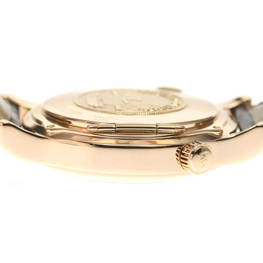 JAEGER-LECOULTRE メーカーOH済☆ジャガー・ルクルト Q1422420 マスタージオグラフィーク K18PG 自動巻き メンズ ...