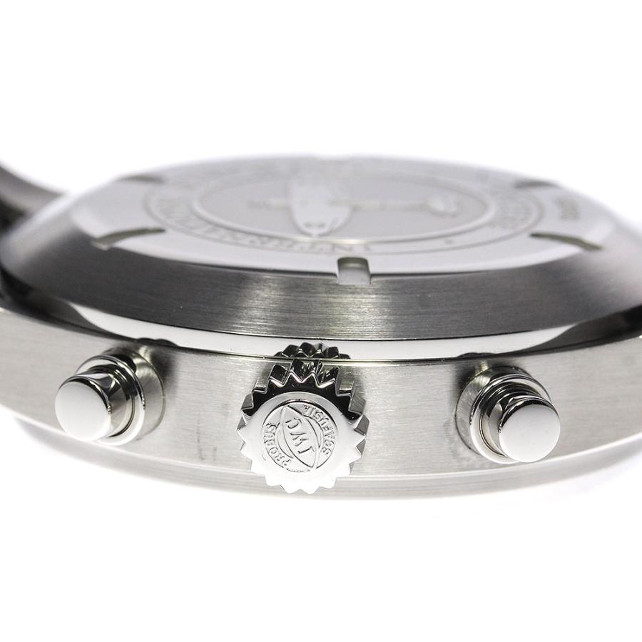 IWC SCHAFFHAUSEN IW387802 スピットファイア クロノグラフ 自動巻き メンズ 美品 保証書付き メーカーOH済み ...