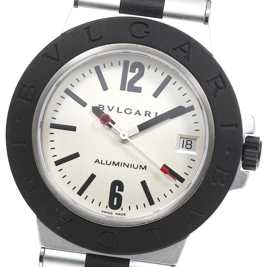 BVLGARI ブルガリ AL38TA アルミニウム デイト 自動巻き メンズ 保証書付き_748598 : CLOSER Yahoo ...