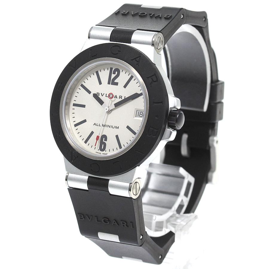 BVLGARI ブルガリ AL38TA アルミニウム デイト 自動巻き メンズ 保証書付き_748598 : CLOSER Yahoo ...