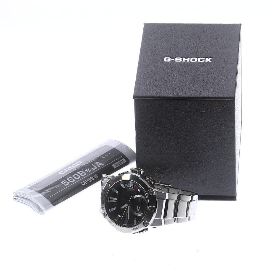 CASIO カシオ GST-B200D-1ADR Gショック G-STEEL ソーラー メンズ 極美品 箱・保証書付き_748802 ...
