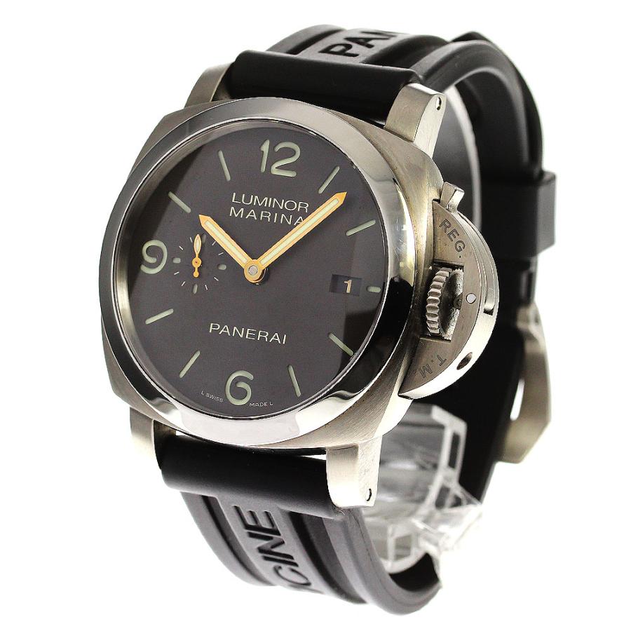 OFFICINE PANERAI パネライ PAM00351 ルミノールマリーナ1950 3デイズ デイト 自動巻き メンズ 箱・保証書付き ...