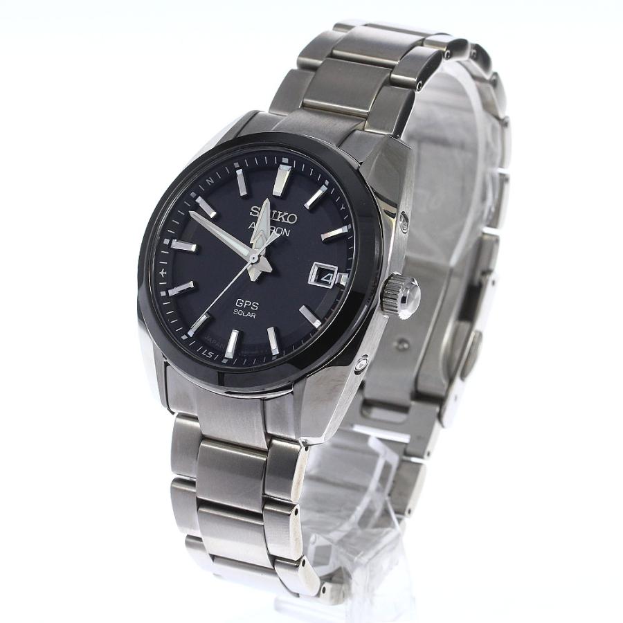 SEIKO セイコー SBXD005/3X22-0AC0 アストロン オリジン GPS デイト ソーラー電波 メンズ 極美品 箱付き ...