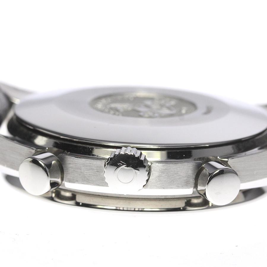 オメガ OMEGA 3815.77.36 スピードマスター クロノグラフ ダイヤベゼル 自動巻き レディース 良品 箱・保証書付き ...