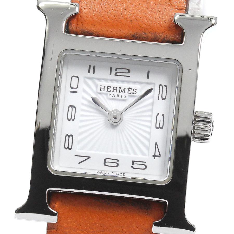 HERMES エルメス HH1.110 Hウォッチミニ クォーツ レディース _749946 : CLOSER Yahoo!ショップ - 通販 - Yahoo!ショッピング