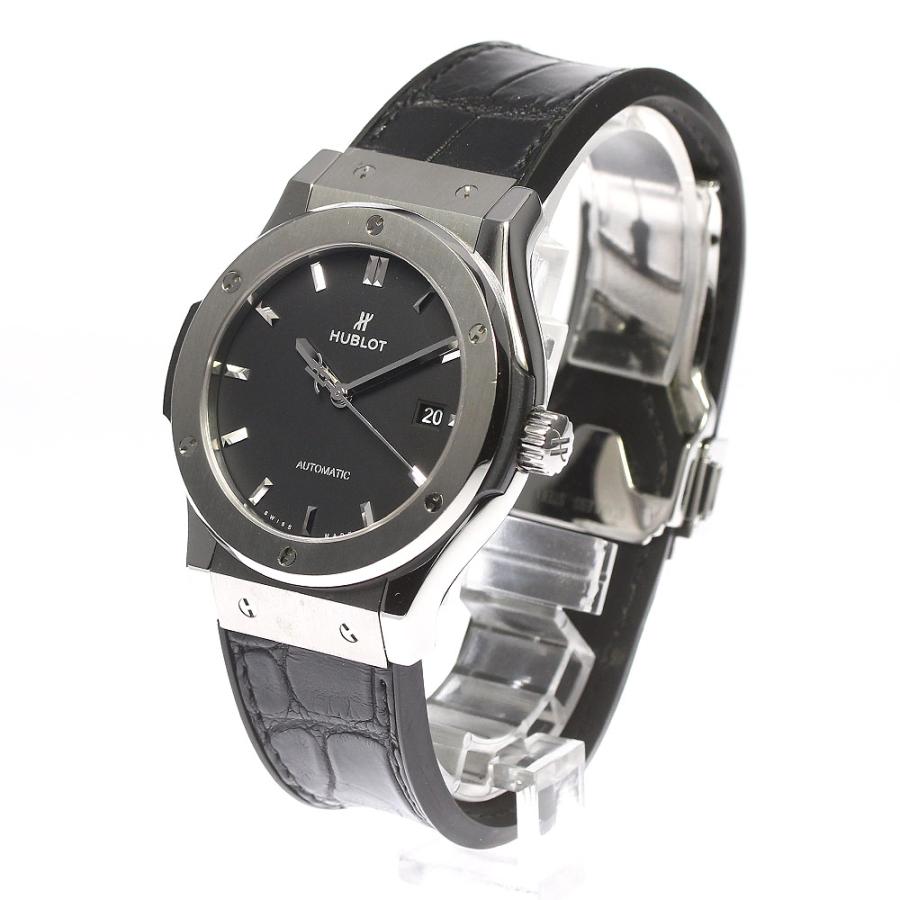 HUBLOT ウブロ 542.NX.1171.LR クラシックフュージョン チタニウム 自動巻き メンズ 保証書付き_750020 ...