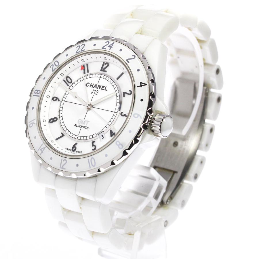 CHANEL（シャネル） CHANEL H2126 J12 GMT 白セラミック 限定2000本 自動巻き メンズ _750173 ...