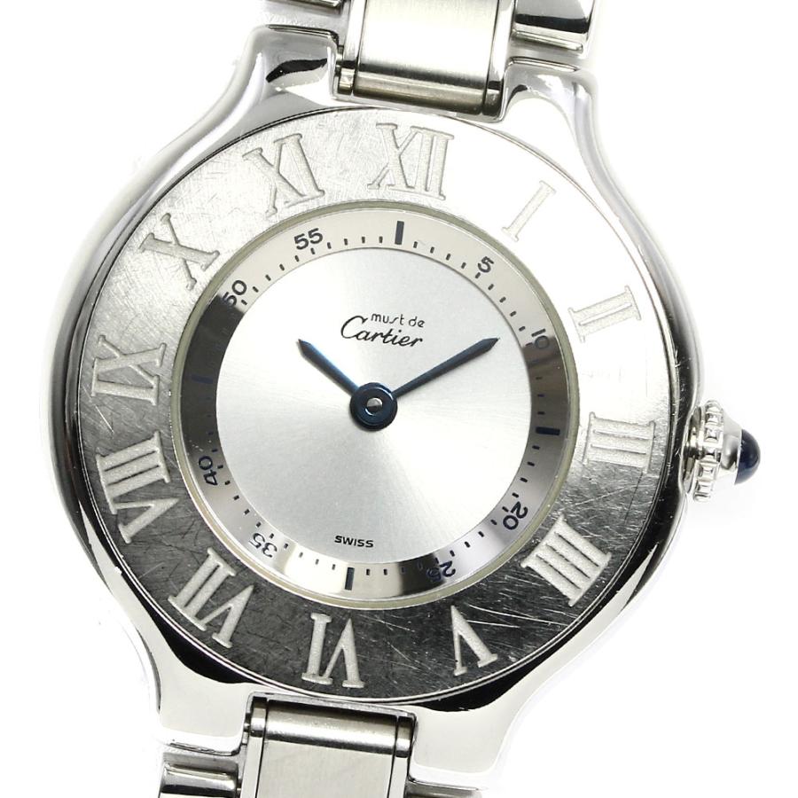 Cartier（カルティエ） CARTIER W10109T2 マスト21 ヴァンティアン クォーツ レディース _750412 ...
