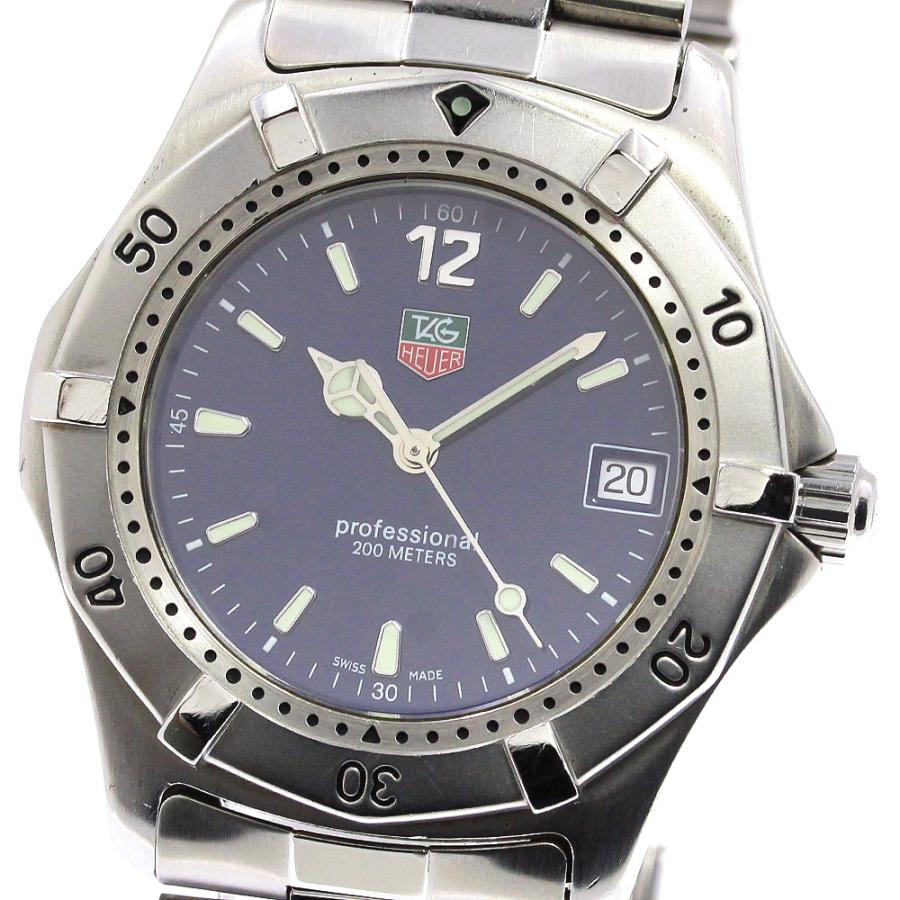 TAG HEUER タグホイヤー WK1113-0 プロフェッショナル 200m デイト クォーツ メンズ _750478 : CLOSER ...
