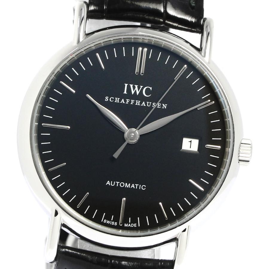 IWC SCHAFFHAUSEN IW356308 ポートフィノ デイト 自動巻き メンズ 良品 _750659 : 750659 ...