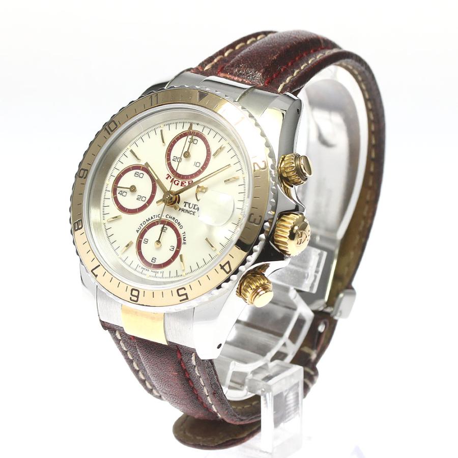 チュードル TUDOR 79273 プリンスデイト クロノタイム タイガー クロノグラフ 自動巻き メンズ _751119 :751119 ...