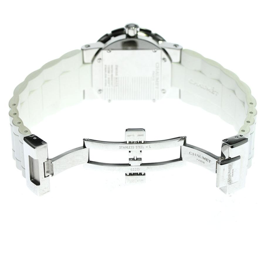 CHARRIOL ショーメ Chaumet 622C クラスワン デイト ベゼルダイヤ クォーツ レディース 良品 箱付き_751213 ...