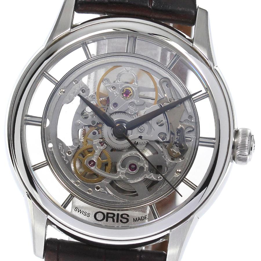 ORIS オリス 7684 アートリエ スケルトン 自動巻き メンズ _751232 : CLOSER Yahoo!ショップ - 通販 ...