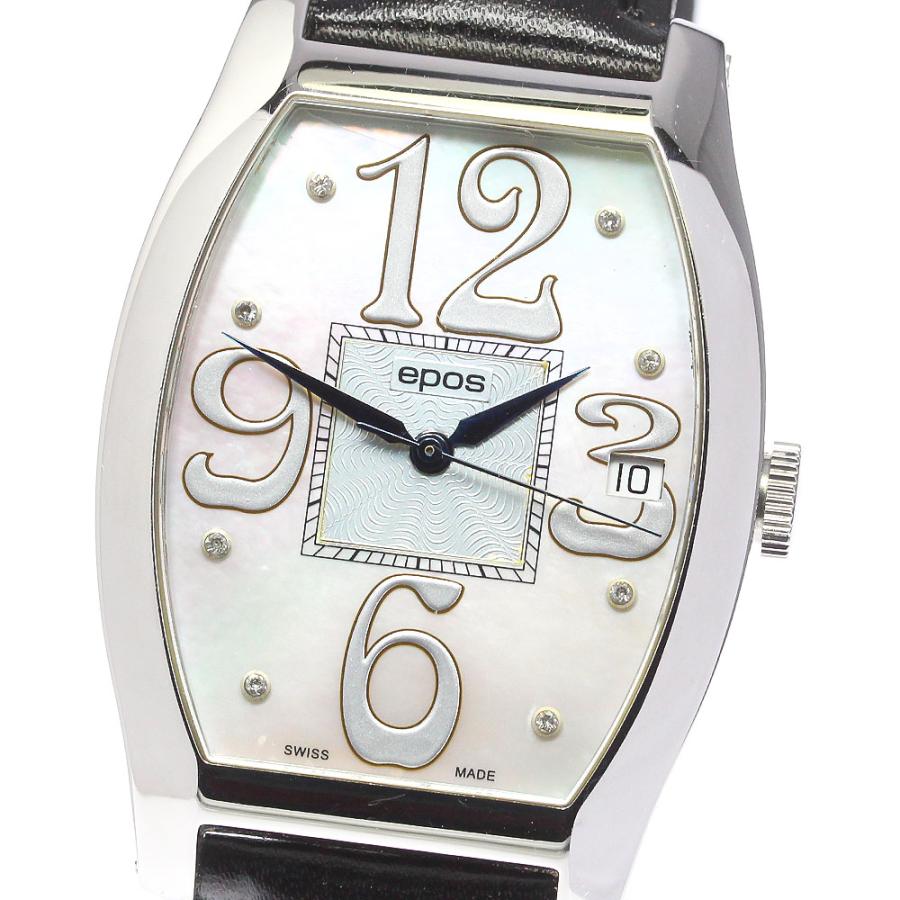 エポス EPOS 3359 トノー デイト 自動巻き メンズ _751268 : CLOSER Yahoo!ショップ - 通販 - Yahoo!ショッピング