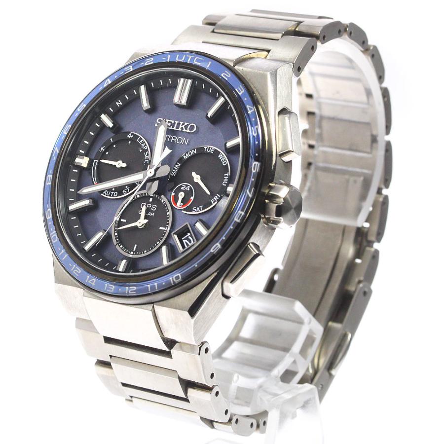 SEIKO セイコー SBXC109/5X53-0BR0 アストロン GPS デイデイト ソーラー電波 メンズ 美品 箱・保証書付き ...