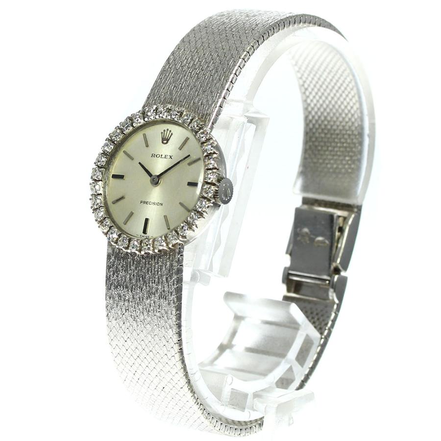 ROLEX（ロレックス） ROLEX 2649 プレシジョン ダイヤベゼル Cal.1400 手巻き レディース _751718 ...