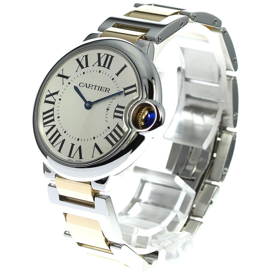 Cartier カルティエ CARTIER W69008Z3 バロンブルーMM クォーツ ボーイズ 良品 内箱付き_751934 ...