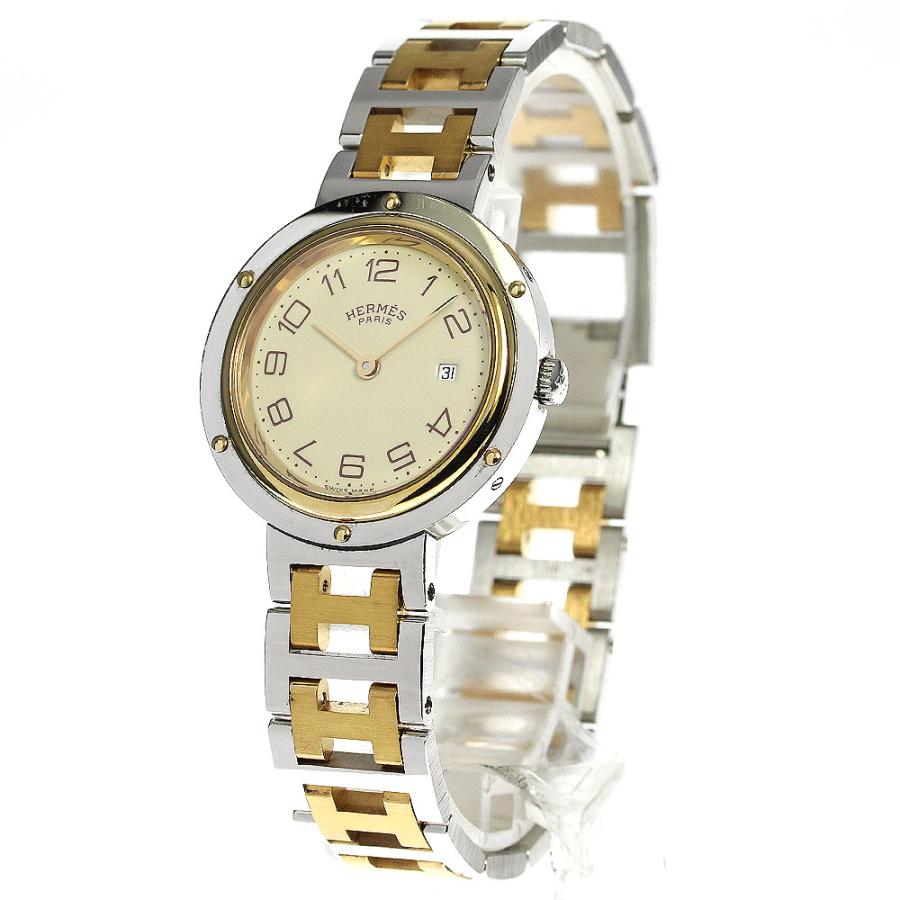 エルメス HERMES クリッパー デイト クォーツ ボーイズ _752553 :752553:CLOSER Yahoo!ショップ - 通販 ...