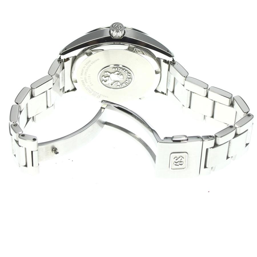 SEIKO（セイコー） SEIKO SBGA465/9R65-0DY0 グランドセイコー パワーリザーブ スプリングドライブ メンズ 良品 箱 ...