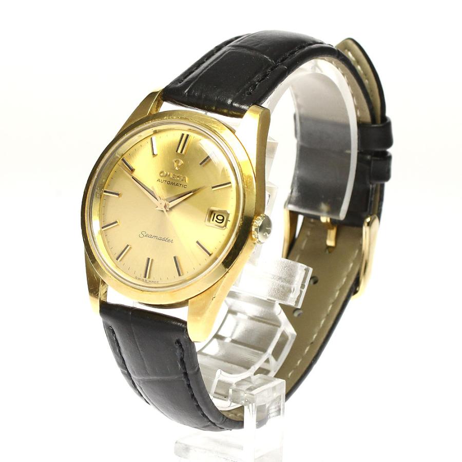 OMEGA オメガ 166.010-64 シーマスター K18YG ヴィンテージ Cal.562 自動巻き メンズ _753119 ...