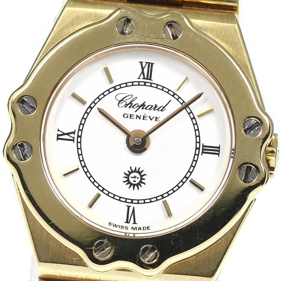 Chopard ショパール 8024 サンモリッツ K18YG クォーツ レディース 箱・保証書付き_753210 : CLOSER Yahoo!ショップ - 通販 - Yahoo!ショッピング