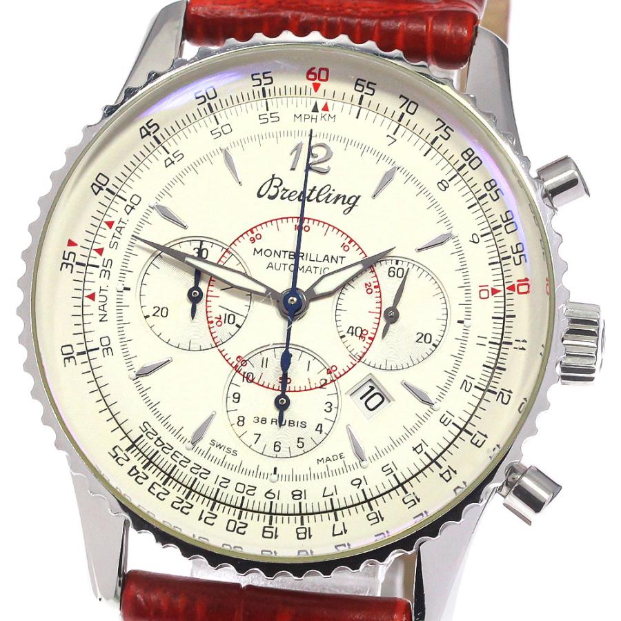 ブライトリング BREITLING A41330 ナビタイマー モンブリラン クロノグラフ 自動巻き メンズ _753249 : CLOSER Yahoo!ショップ - 通販 - Yahoo ...
