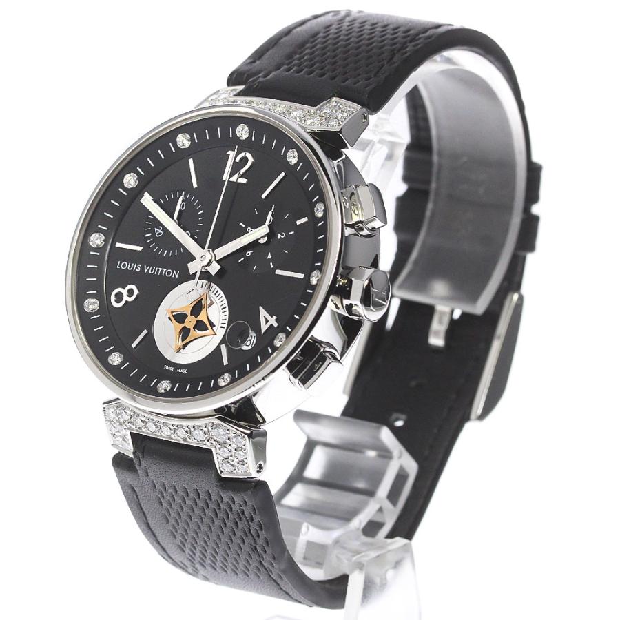 LOUIS VUITTON ルイ・ヴィトン Q8E00 タンブール ムーンスター GM ラグダイヤ 12P クォーツ メンズ 良品 _753308 : CLOSER Yahoo!ショップ ...